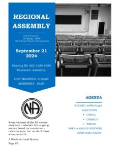 September 2024 Assembly Flyer - NA Colorado Region